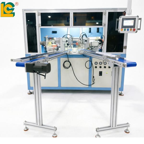 Quality LC Automatic 6 Color PLC Control Rotary Tampo Pad Printer Machine with Servo for sale