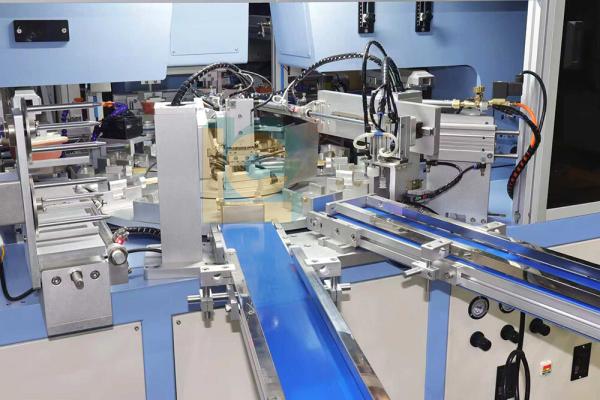 Quality LC Automatic 6 Color PLC Control Rotary Tampo Pad Printer Machine with Servo for sale