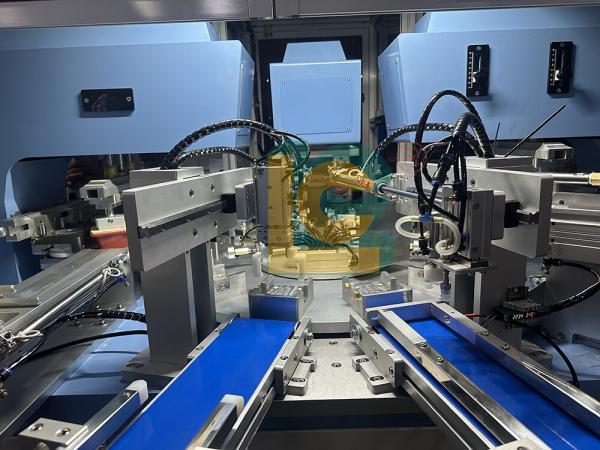 Quality LC Automatic 6 Color PLC Control Rotary Tampo Pad Printer Machine with Servo for sale
