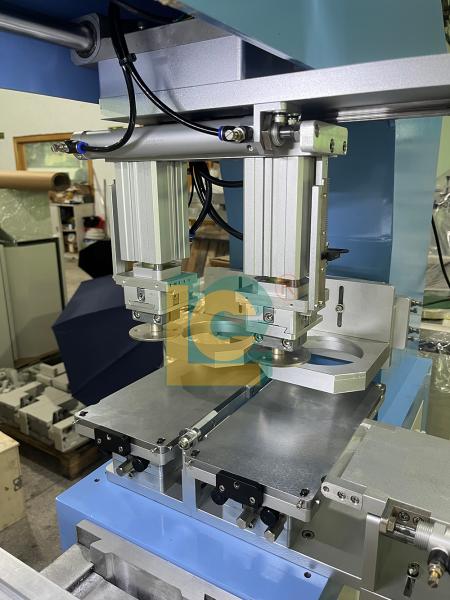 Quality LC 2-Color Closed Ink Cup Pad Printing Machine with Independent Pad Shuttle for sale