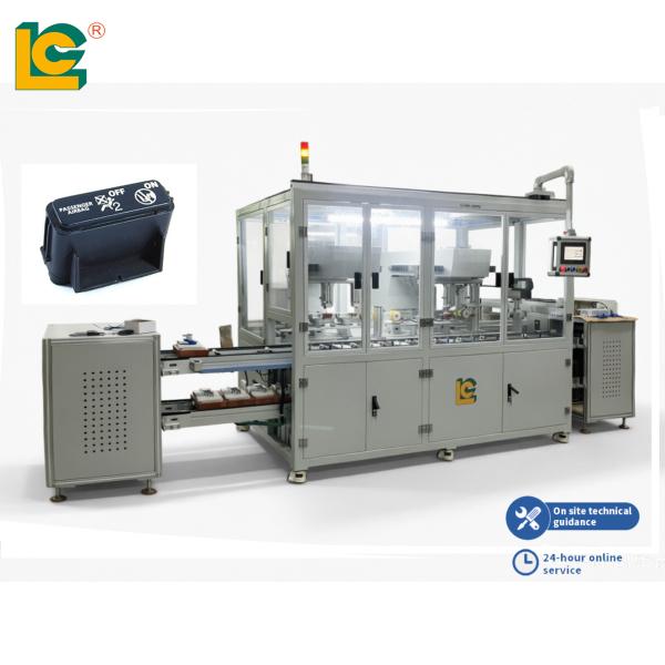 Quality LC-PM6-150TAC 6-Color Closed Ink Cup Pad Printing Machine with Automatic Conveyor  High-Speed Industrial Printing Equipment for sale