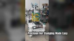 Semi Automatic Flat Hot Stamping Machine TC 150 Demo