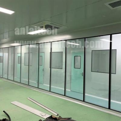 China Luxury Full Glass Modular Clean room for rich Company Clean room for sale