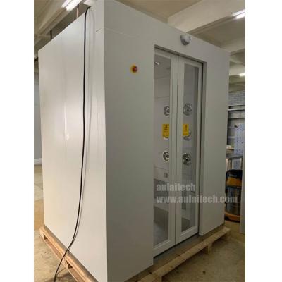 China Double Doors Interlock Air Shower for Cleanroom for sale