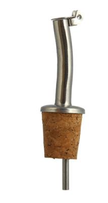 China Customized Pour Spout For Oil and Wind with stainless steel cork GK-PS01 for sale