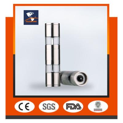 China High quality Stainless Steel 2 in1 Salt and Pepper Mill GK-S21/2 in1 pepper mill/grinder/ for sale