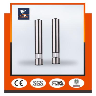 China HIGH QUALITY extra-long electric salt & pepper GK-06H mill/electric mill/grinder for sale