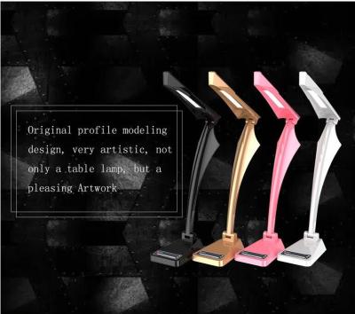 China LED eyes-protected artistic desk lamp seven adjustable brightness saving energy GK-TBL01 for sale
