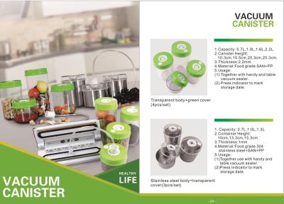 China Foob Vacuum Sealer Packaging Machine Film Sealer Vacuum packer Container Storage GK-TVS-2150E for sale