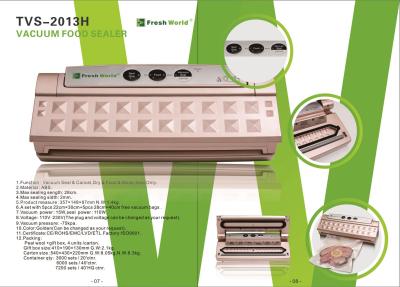 China Brand NEW Foob Vacuum Sealer Packaging Machine Film Sealer Vacuum packer GK-TVS-2150F for sale