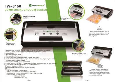 China NEW Arrival Vacuum Sealer Packaging Machine Film Sealer Vacuum packe GK-TVS-2150J for sale