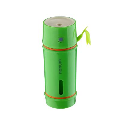 China Bamboo LED Night light Portable Air Humidifier for Car and Home Oil Aroma Diffuser Sprayer UH018 for sale