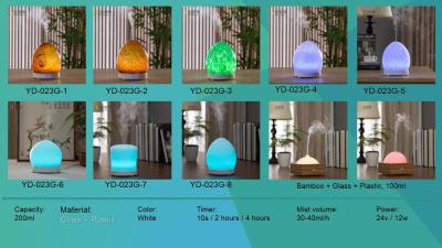 China New Product auto aroma diffuser Wholesale Aroma Diffused Oil Diffuser Humidifier With Led GK-YD-023G-1 for sale