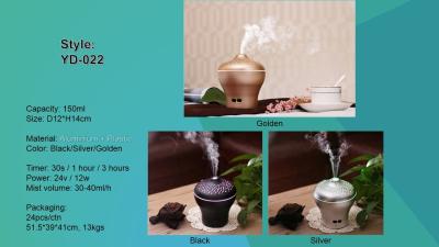 China New Product auto aroma diffuser Wholesale Aroma Diffused Oil Diffuser Humidifier With Led GK-YD-022 for sale