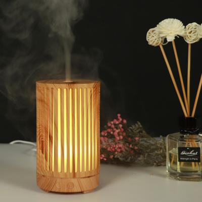 China 7 Color Changing LED Light Aromatherapy Essential Oil Diffuser air ultrasonic humidifier Light Wood color GK-YX126 for sale