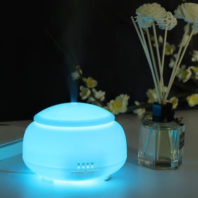 China 7 Color Changing LED Light Aromatherapy Essential Oil Diffuser air ultrasonic humidifier Light Wood color GK-YX-300 for sale