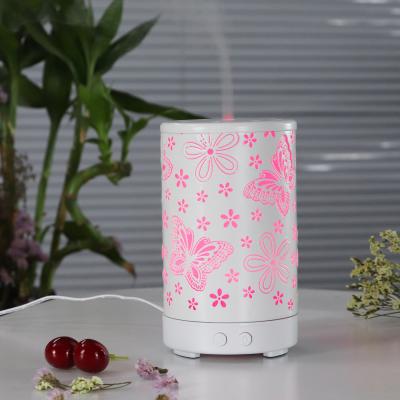 China 7 Color Changing LED Light Aromatherapy Essential Oil Diffuser air ultrasonic humidifier Light Wood color GK-YX-TY-164 for sale