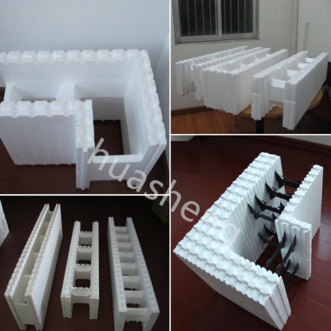 Expanded Polystyrene Icf Insulated Concrete Forms Block Forming Machine