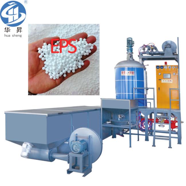 Expanded Polystyrene Foaming Machine EPS Resin Batch EPS Pre Exapnder Machine