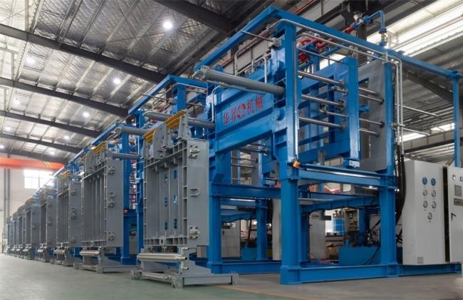Zhejiang Huasheng Fast Mould Change Polystyrene Making Machine for EPS Foam Products