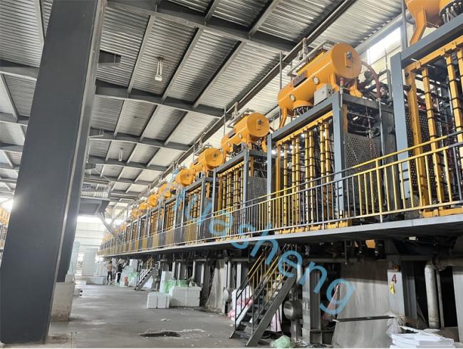 Air Storage Tank EPS Box Making Machine Filling Gun Open and Close