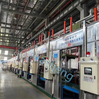 China Semi Auto Styrofoam Molding Machine with Screw Rod EPS Foam Machine 5000*2300*3500 for sale