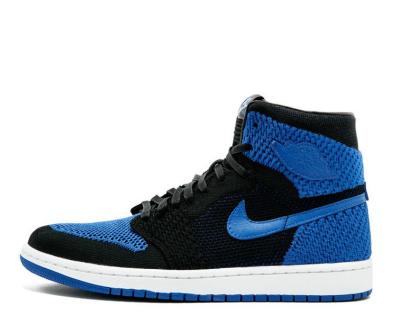 China Wholesale AJ 1 Retro Hi Flyknit “Royal” Basketball Shoes & Sneakers for Sale for sale