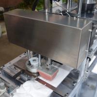 China Fully Automatic Particulate Prefilter Making Machine Ultrasonic 162mm for sale