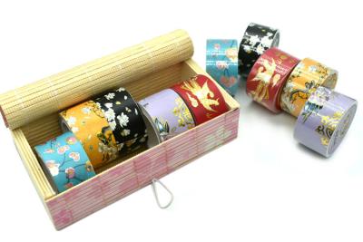 Cina Autoadesivi della carta di Washi della stagnola di oro in vendita