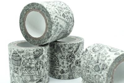 Cina Mestiere su ordine che stampa il nastro protettivo di carta scrivibile variopinto di carta di Washi Washi in vendita