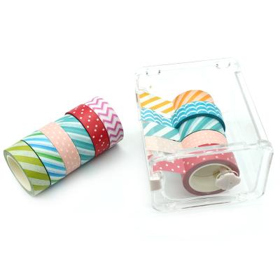Cina Singolo hanno parteggiato gli autoadesivi adesivi del nastro di 15mm Washi in vendita