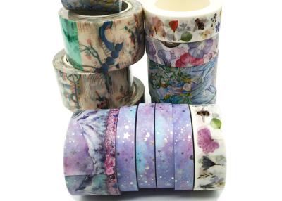 Cina La stampa decorativa della stagnola di oro ha modellato il nastro di Washi in vendita