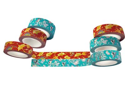 Cina L'abitudine ha stampato il nastro Tearable colorato di Washi della stagnola in vendita
