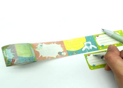 China Fita feita sob encomenda padrão do memorando que pode escrever-se CMYK Washi à venda