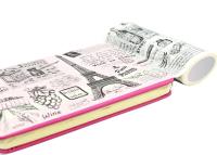 China Wide Vintage Single Sided Writable Washi Tape for sale