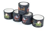 China Multiple Colors elk pattern Christmas Washi Tape for sale