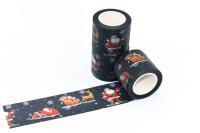 China Multiple Colors elk pattern Christmas Washi Tape for sale