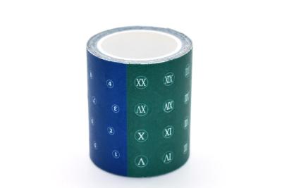 Cina Roman Numerals Printing Diy Packing Washi di nastro di carta in vendita