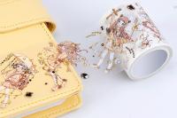 China Cuttable PET Paper Masking Tape For Notebook for sale