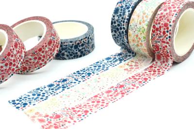 Cina Dicembre Eco CMYK acrilico che maschera il nastro di Washi per i computer portatili di DIY in vendita