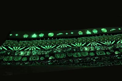 Cina Incandescenza di notte che maschera il nastro di Washi nell'indicatore scuro della decorazione di stampa laser di CMYK in vendita