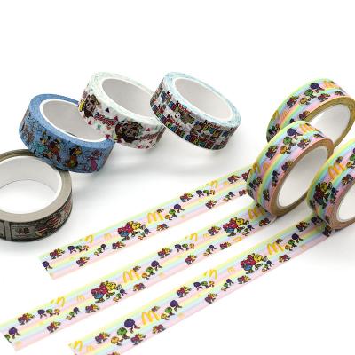 China CMYK imprimiu o comprimento japonês modelado 10m da fita de mascaramento de Washi à venda