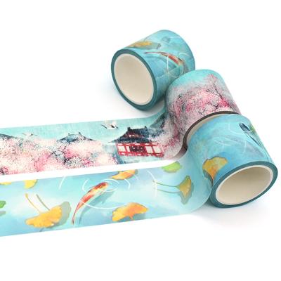 Cina Nastro protettivo di carta stampato Tearable di 42g 65g Washi in vendita