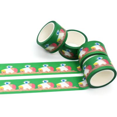 Cina Nastro protettivo di carta stampato Tearable di 42g 65g Washi in vendita