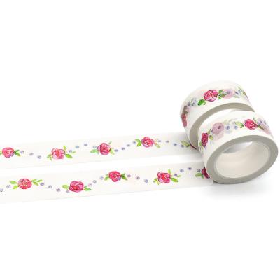 Cina Nastro stampato floreale smontabile di Washi per abbellire dell'album per ritagli in vendita
