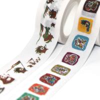 China 15mm Width Impermeable Decorative Glitter Washi Tape for sale
