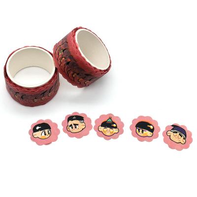 Cina Il nastro decorativo giapponese su ordinazione di Washi ha stampato il nastro tagliato di Washi in vendita