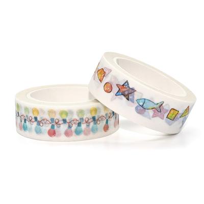 Cina La bella abitudine giapponese sveglia del nastro di Kawaii Washi ha stampato il nastro protettivo per il bambino in vendita