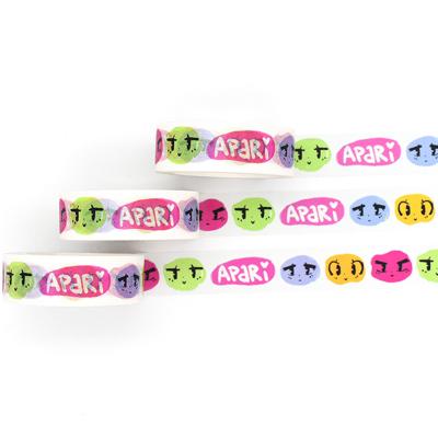 Cina Nastro appiccicoso decorativo rosa di Kawaii colorato abitudine del nastro protettivo per i bambini in vendita