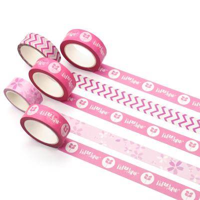 Cina Nastro appiccicoso decorativo rosa di Kawaii colorato abitudine del nastro protettivo per i bambini in vendita